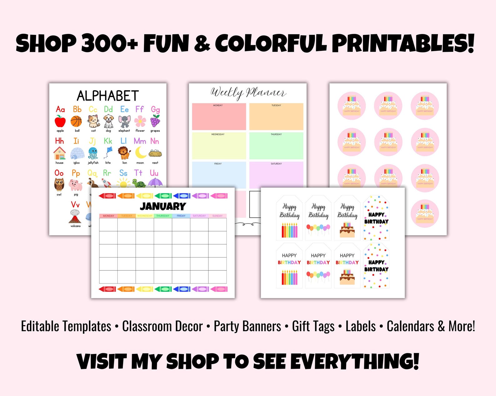 Rainbow Alphabet Cards Classroom Decor | A to Z | Homeschool Poster ...