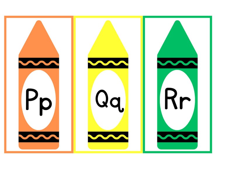 ABC Flashcards Printable Colorful Alphabet Cards for Early Learning A ...