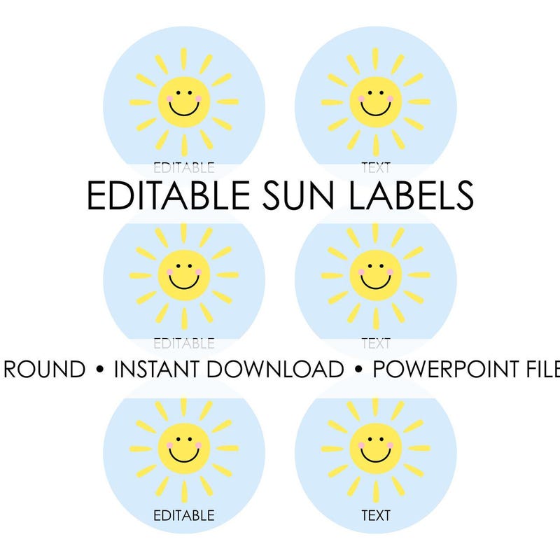 Summer Cubby Tags - Etsy