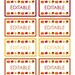 Editable Name Tags for School, Retro Fall Vibes, Autumn Leaves, Cubby ...