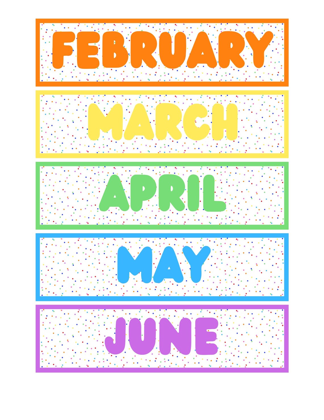 Days and Months Display Printable | Digital Classroom & Homeschool ...
