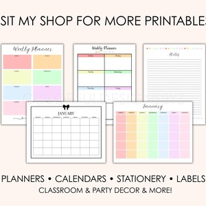 Printable Daily Planner - 8.5"x11" PDF - Schedule, Priorities & To-do ...