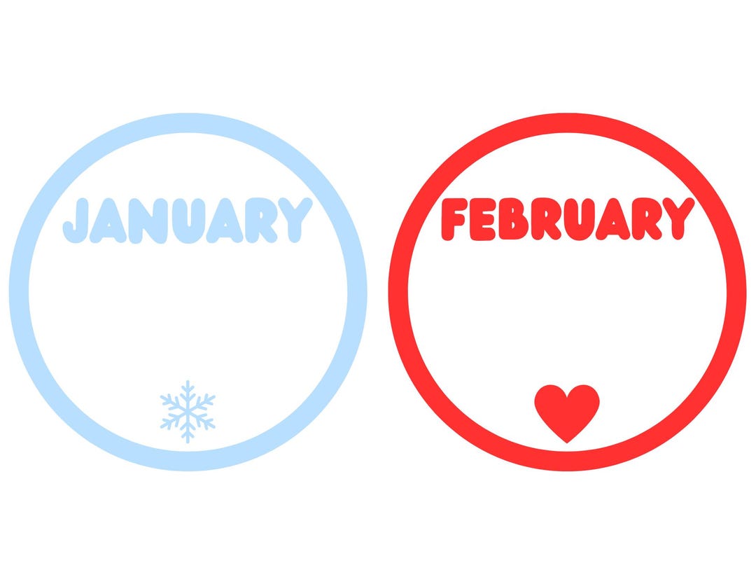 Printable Circles Birthday Board Colorful Birthday Display for ...