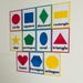 Shapes Flashcards Printable for Toddlers, Preschoolers | Early Learning ...
