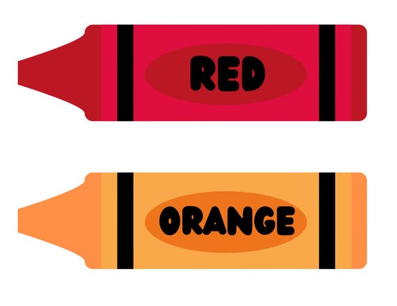 One Horizontal Crayon