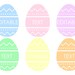 Editable Easter Bunny Name Tags - Printable Easter Labels- Pastel ...