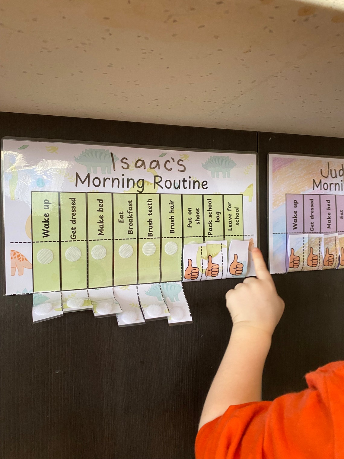 Flip Chore Chart, Dailey Tasks, Ready for School, Everyday Independence ...