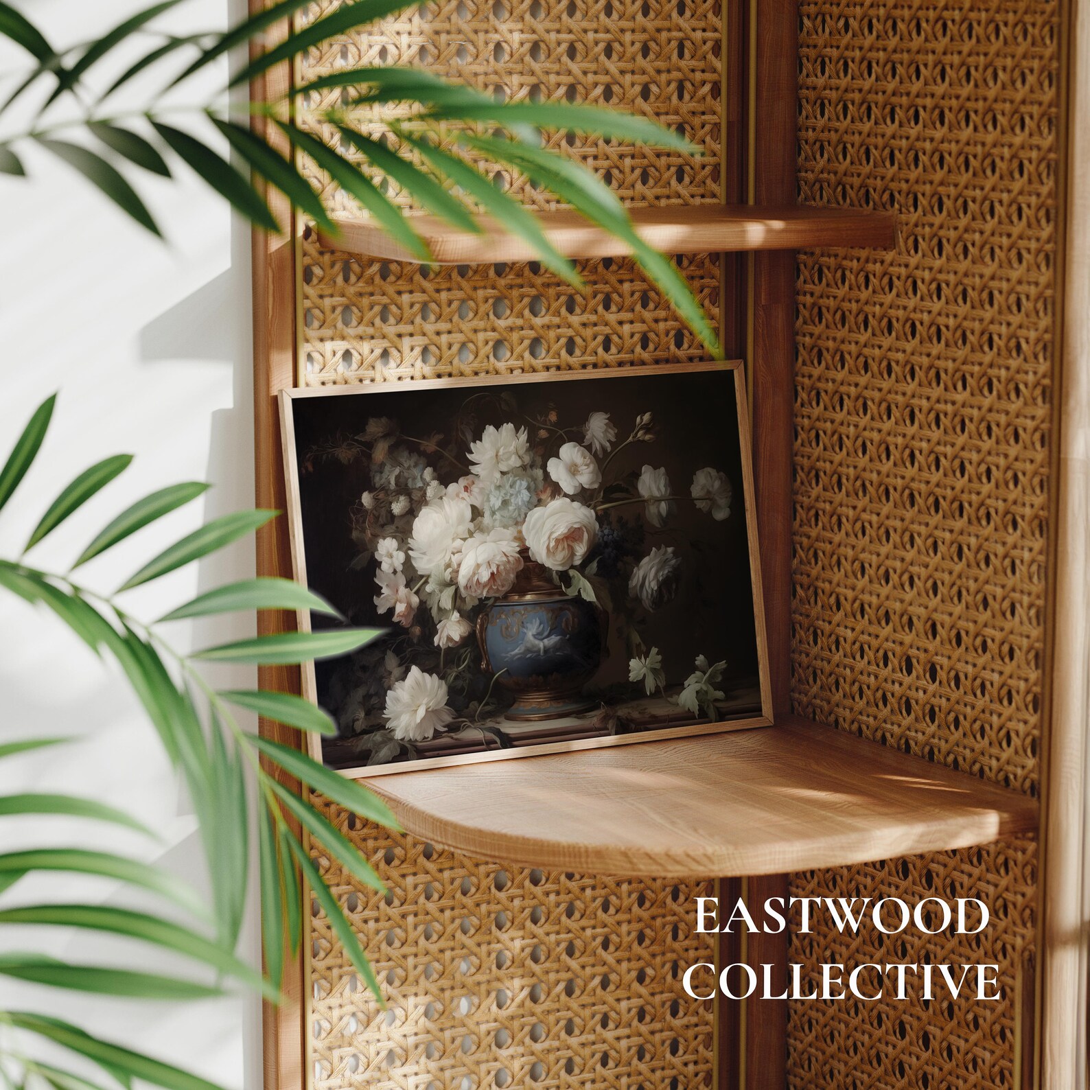 Digital Printout: Floral Still Life, Rococo Art, Baroque Art, Classical ...