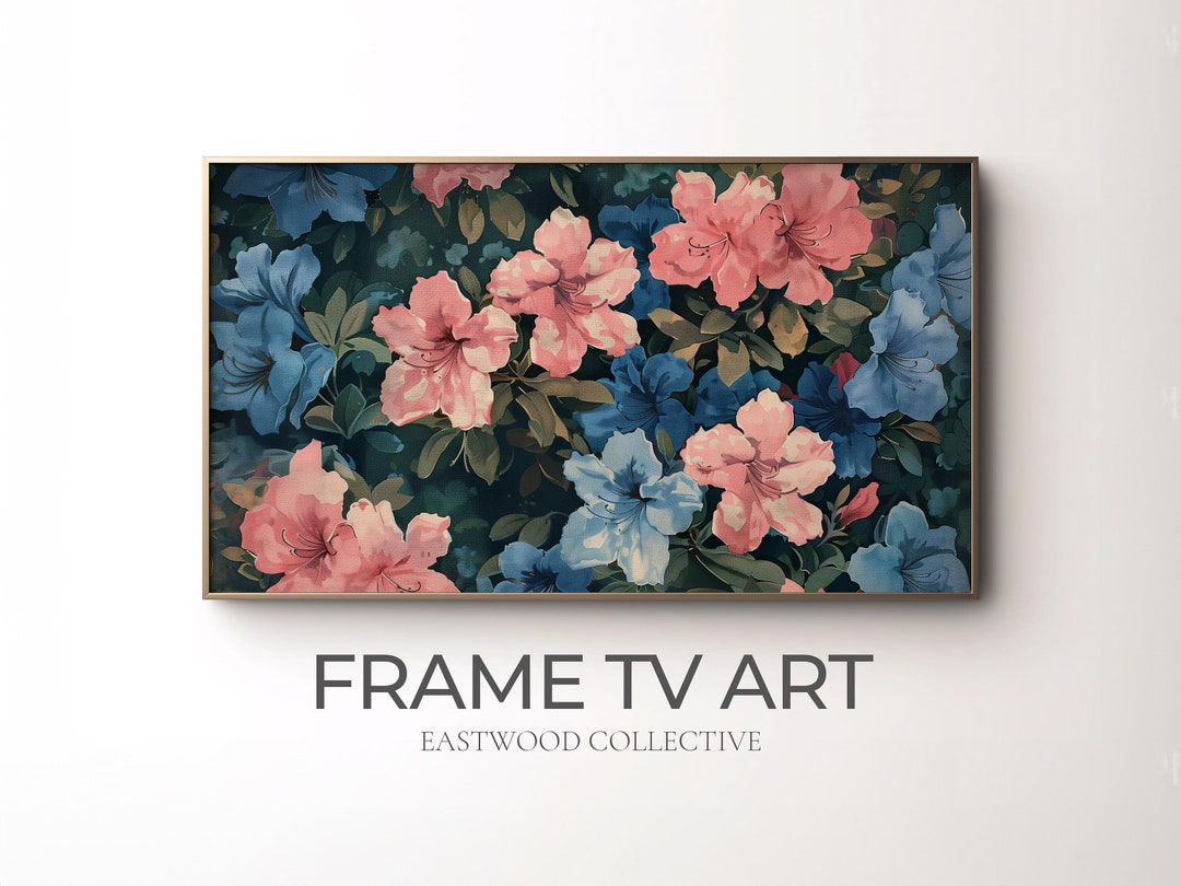 Frame TV Artwork: Azalea Flowers, Azalea, Flower Desktop Background ...