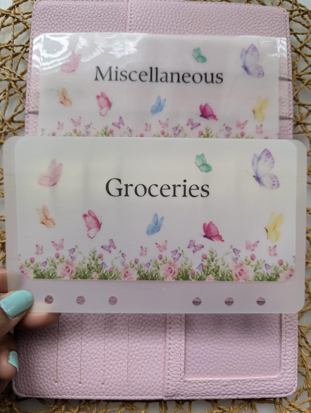 Butterfly Garden Laminate Cash Envelopes A6/A7 - Etsy