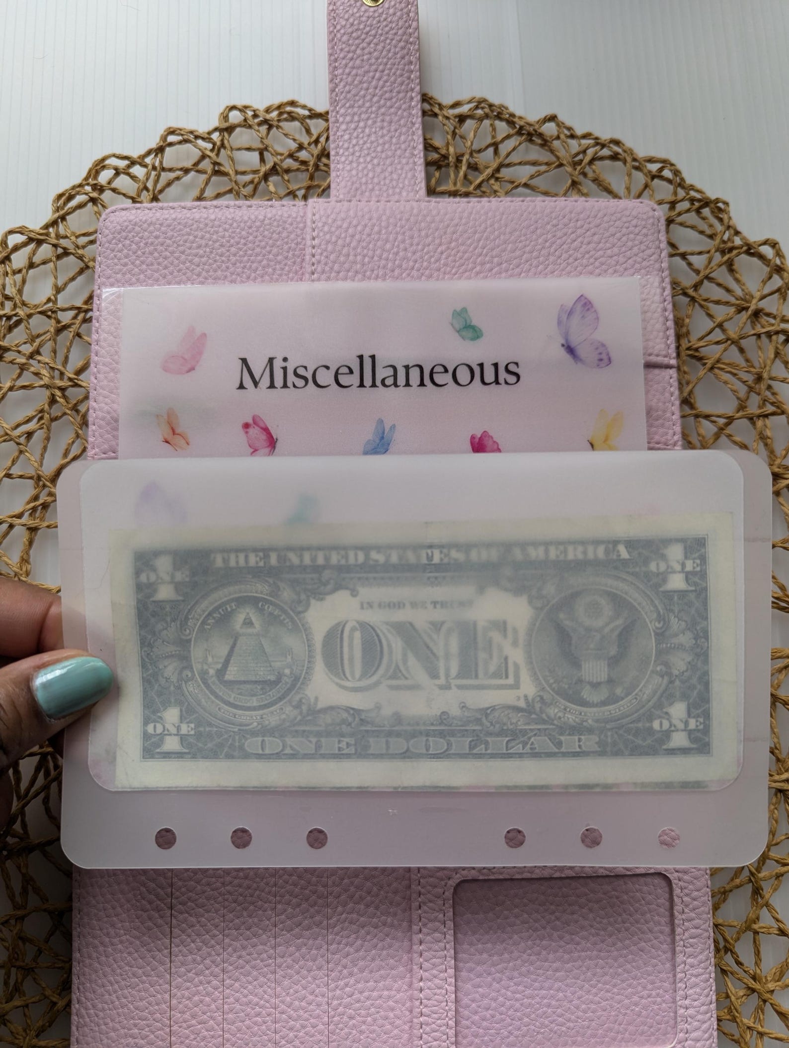 Butterfly Garden Laminate Cash Envelopes A6/A7 - Etsy