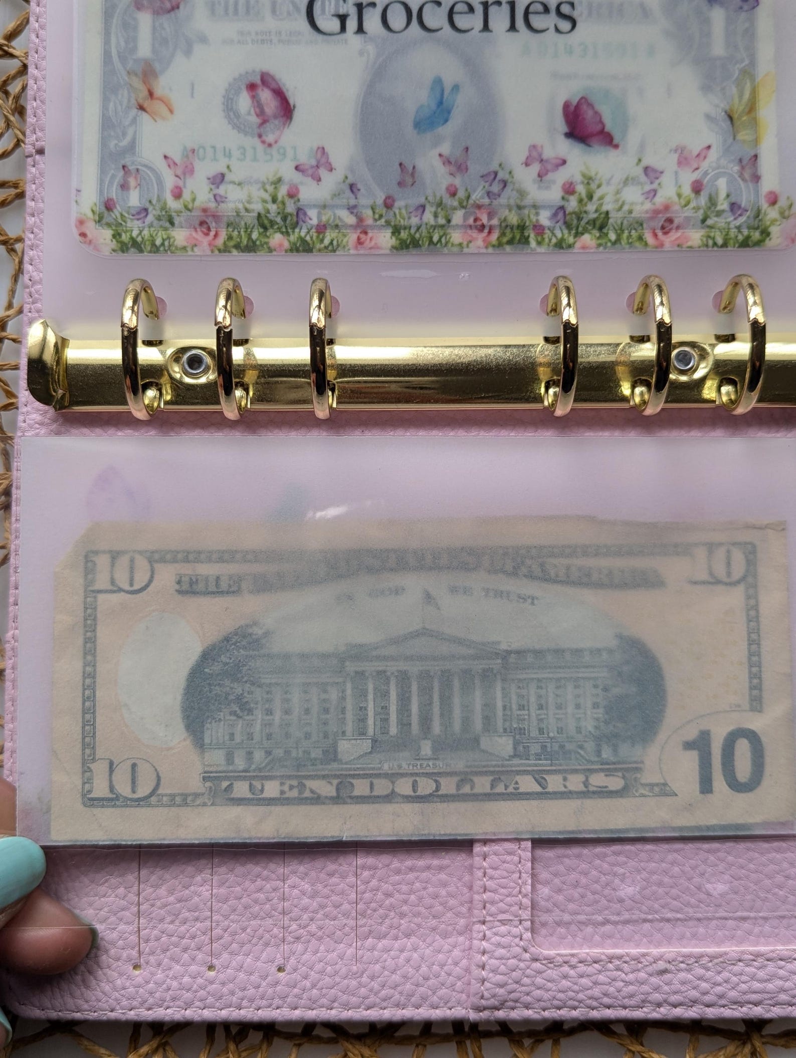 Butterfly Garden Laminate Cash Envelopes A6/A7 - Etsy