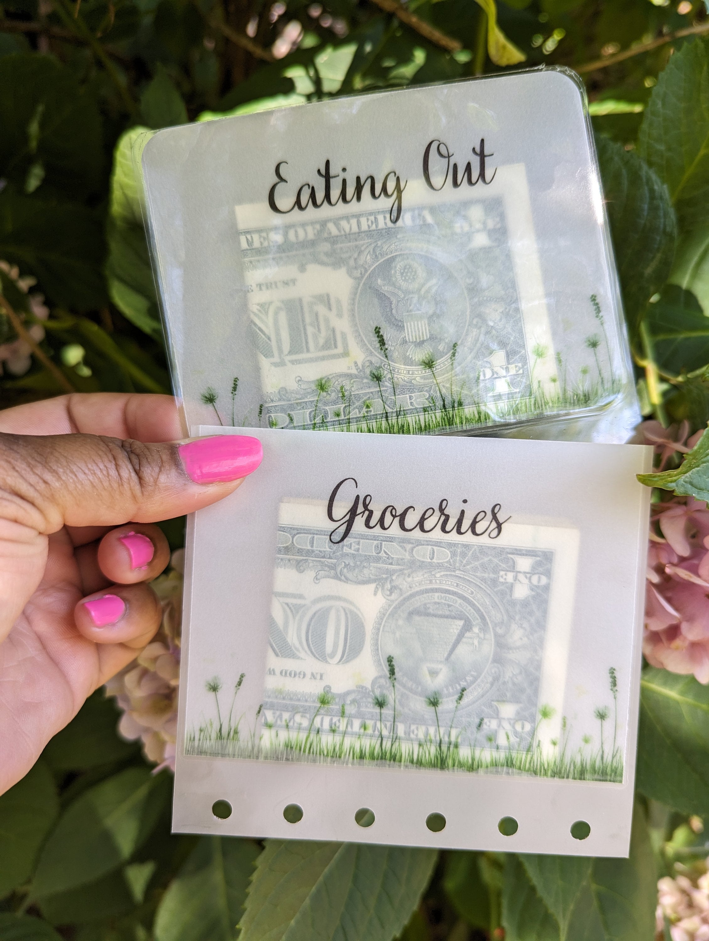 Custom A7 Cash Envelopes Small Cash Envelopes Zero Budget A7 Binder ...