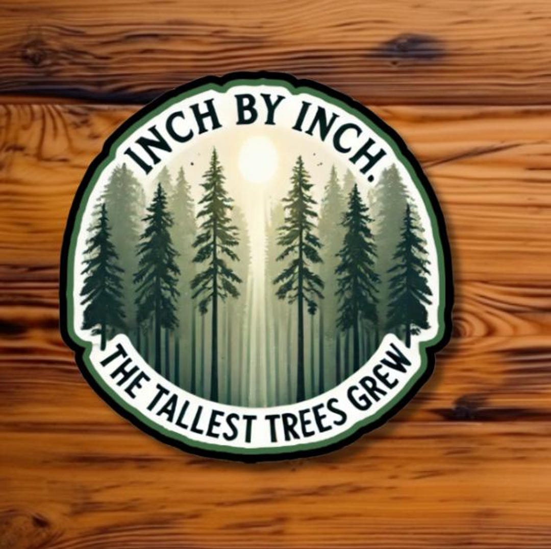 Permanent and Water Resistant +/- UV Resistant Decal Sticker - "inch by ...