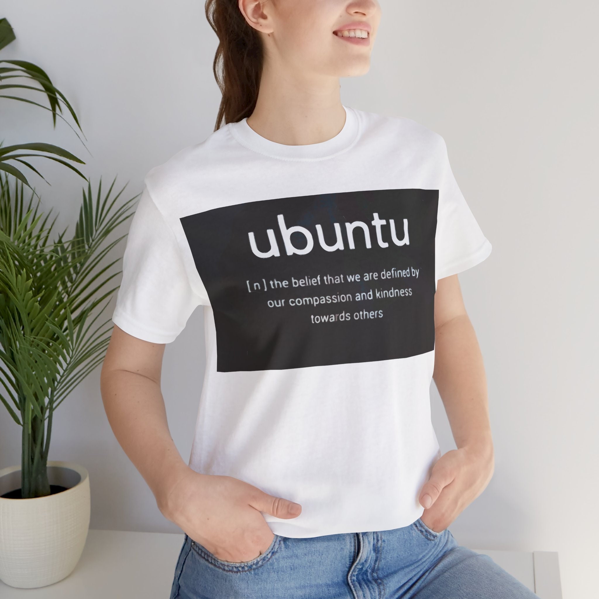 African Phrase, Ubuntu, Lovers of Africa, Unisex Short Sleeve Tee, Gift ...