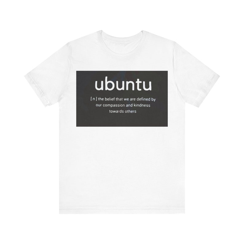 African Phrase, Ubuntu, Lovers of Africa, Unisex Short Sleeve Tee, Gift ...