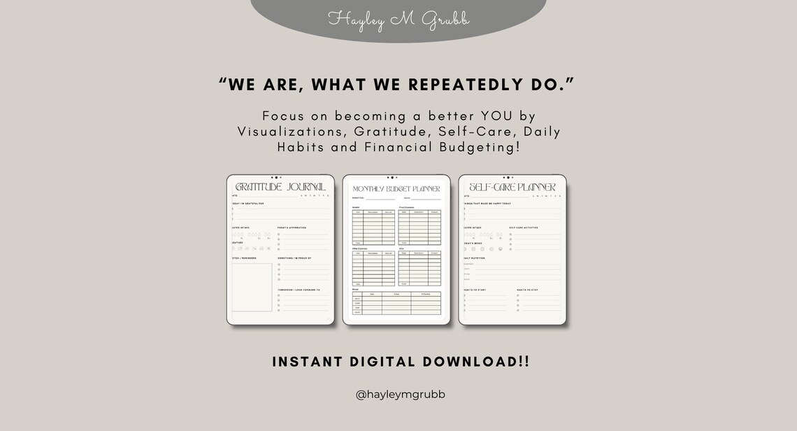 Goal Tracker 2024, Lifestyle Planner, SMART Goals, Yearly Goal Tracker ...