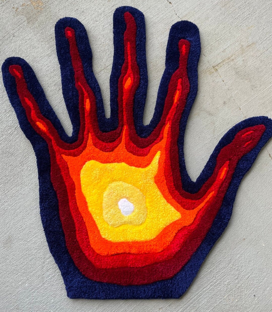 Hand Thermal Rug - Etsy