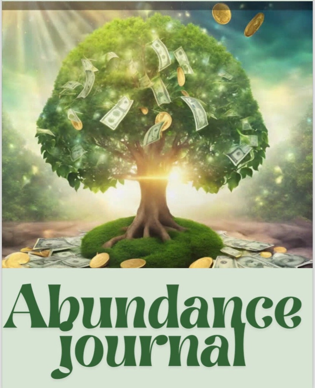 Abundance Journal Template Law of Attraction Digital Mindfulness Bundle ...