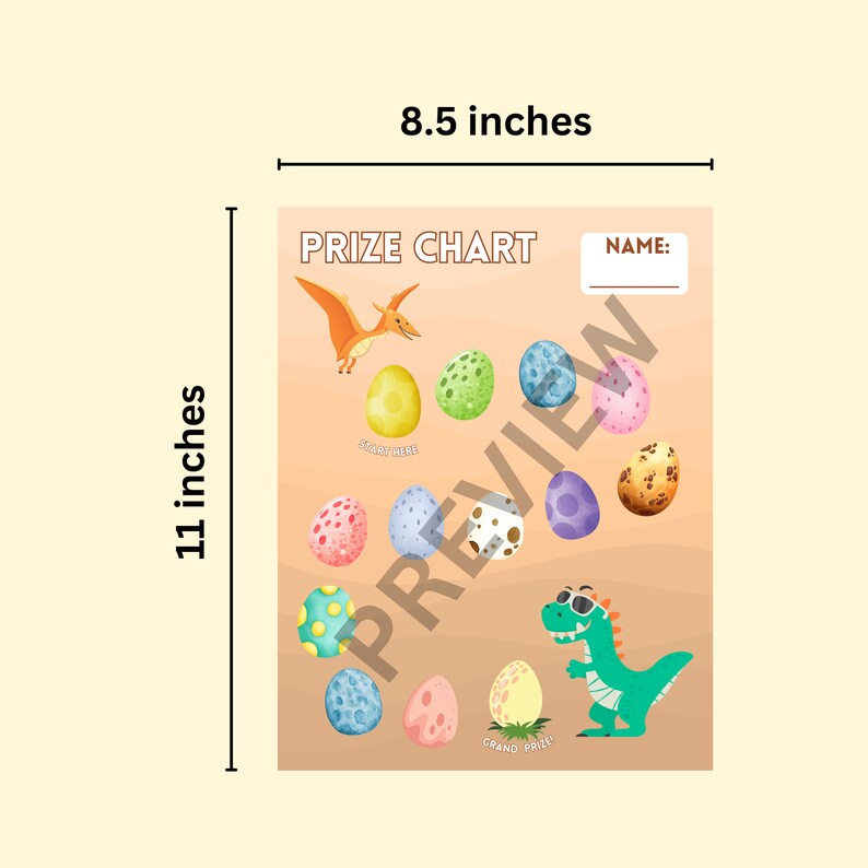 Printable Kids Sticker Prize Chart for School, Home, Chores, Good ...