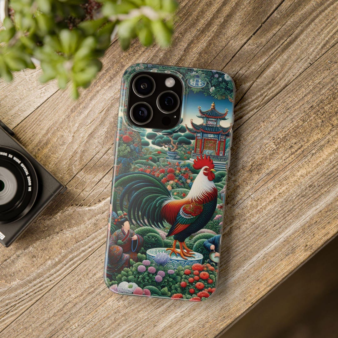 Rooster Flexi Case for iPhone Flexible Phone Case Gift for Chinese New ...
