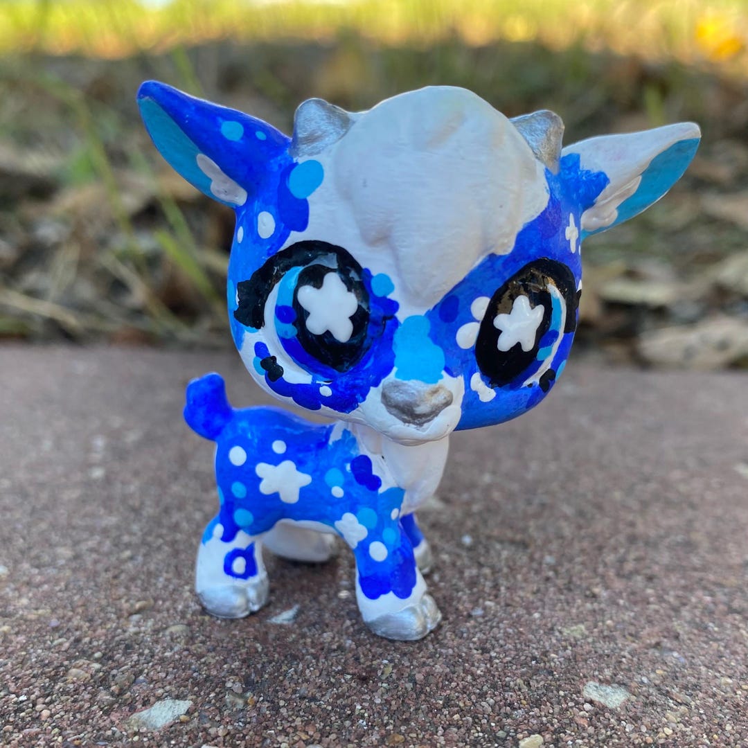 Littlest Pet Shop Galaxy Goat OOAK Custom - Etsy