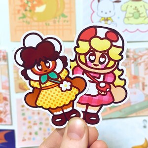 Cottagecore Princesses Peach or Daisy Glossy Waterpoof Vinyl 3 ...