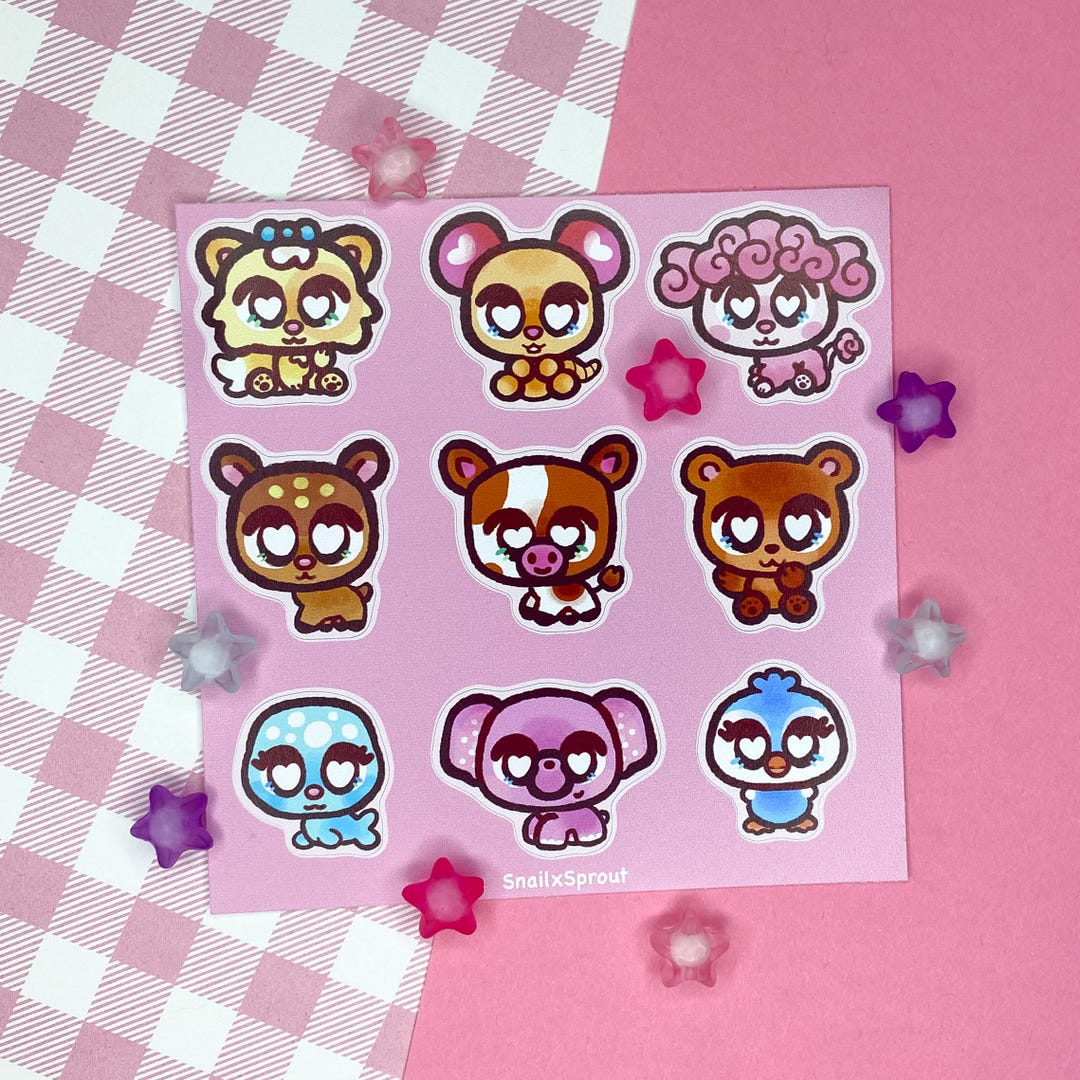 LPS Babies 4x4 Vinyl Waterproof Sticker Sheet - Etsy