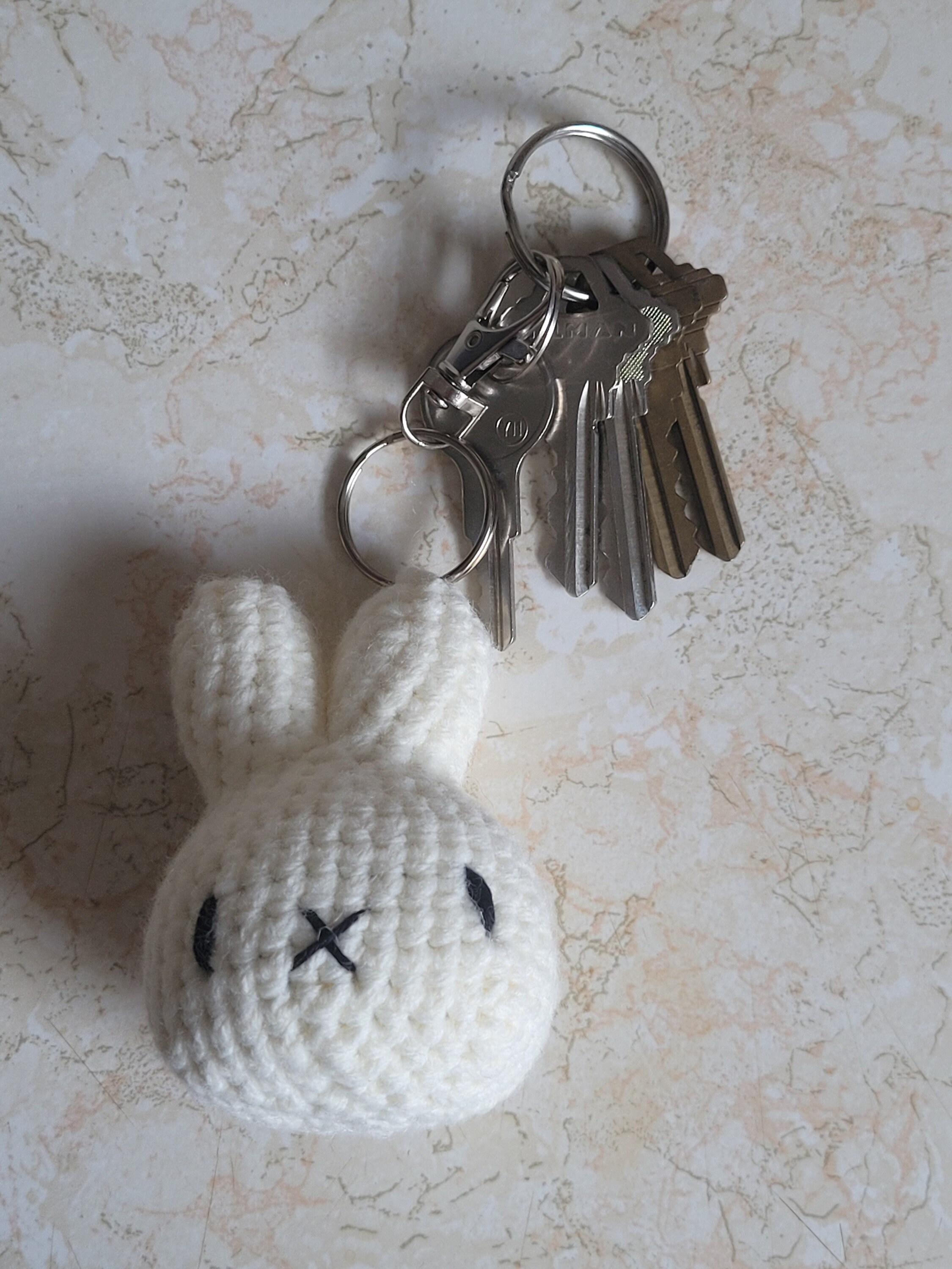 Miffy the Bunny Bag Charm/keychain - Etsy