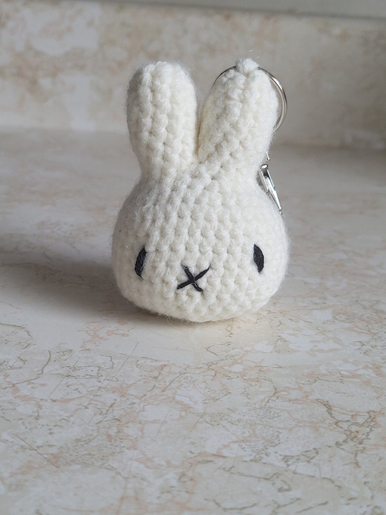 Miffy the Bunny Bag Charm/keychain - Etsy