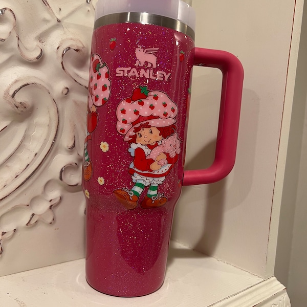 Strawberry Stanley Cup - Etsy