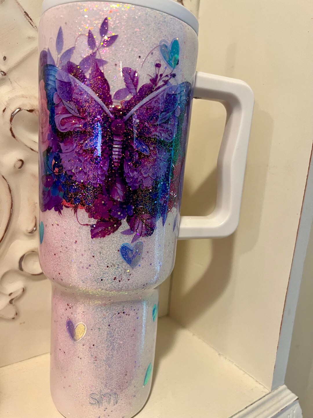 Butterfly Design Simple Modern Trek 40oz - Etsy