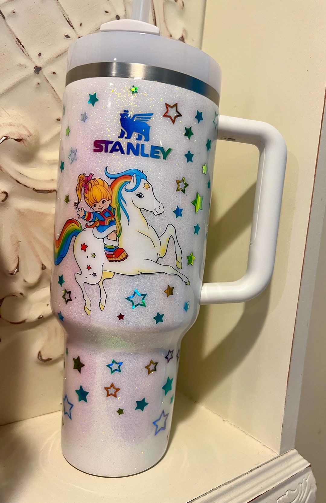 Rainbow Stanley Custom 40oz - Etsy