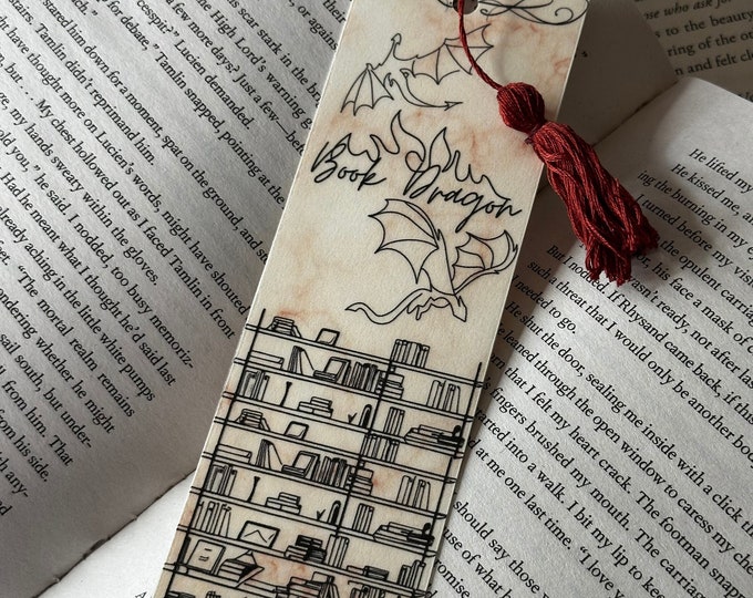 Green Customised Personalised Name Bookmark Personalized Book Club ...