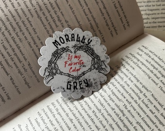 Morally Gray is My Favorite Color Sticker - Etsy