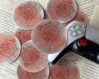Baldur's Gate 3 Astarion Vinyl Sticker - Etsy