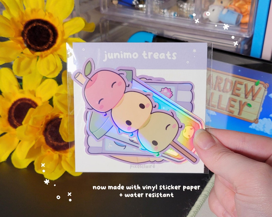 Stardew Valley Junimo Treats NEW & IMPROVED Holographic Vinyl Stickers ...