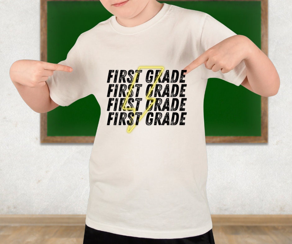 Back to School Shirt - First Grade Shirt, Kids Shirt, Kindergarten ...