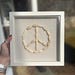 Seashell Peace Sign Wall Art - Etsy