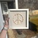 Seashell Peace Sign Wall Art - Etsy