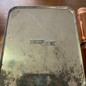 Set of 4 Stackable Vintage Square Canisters Garner Ware Canister Set ...