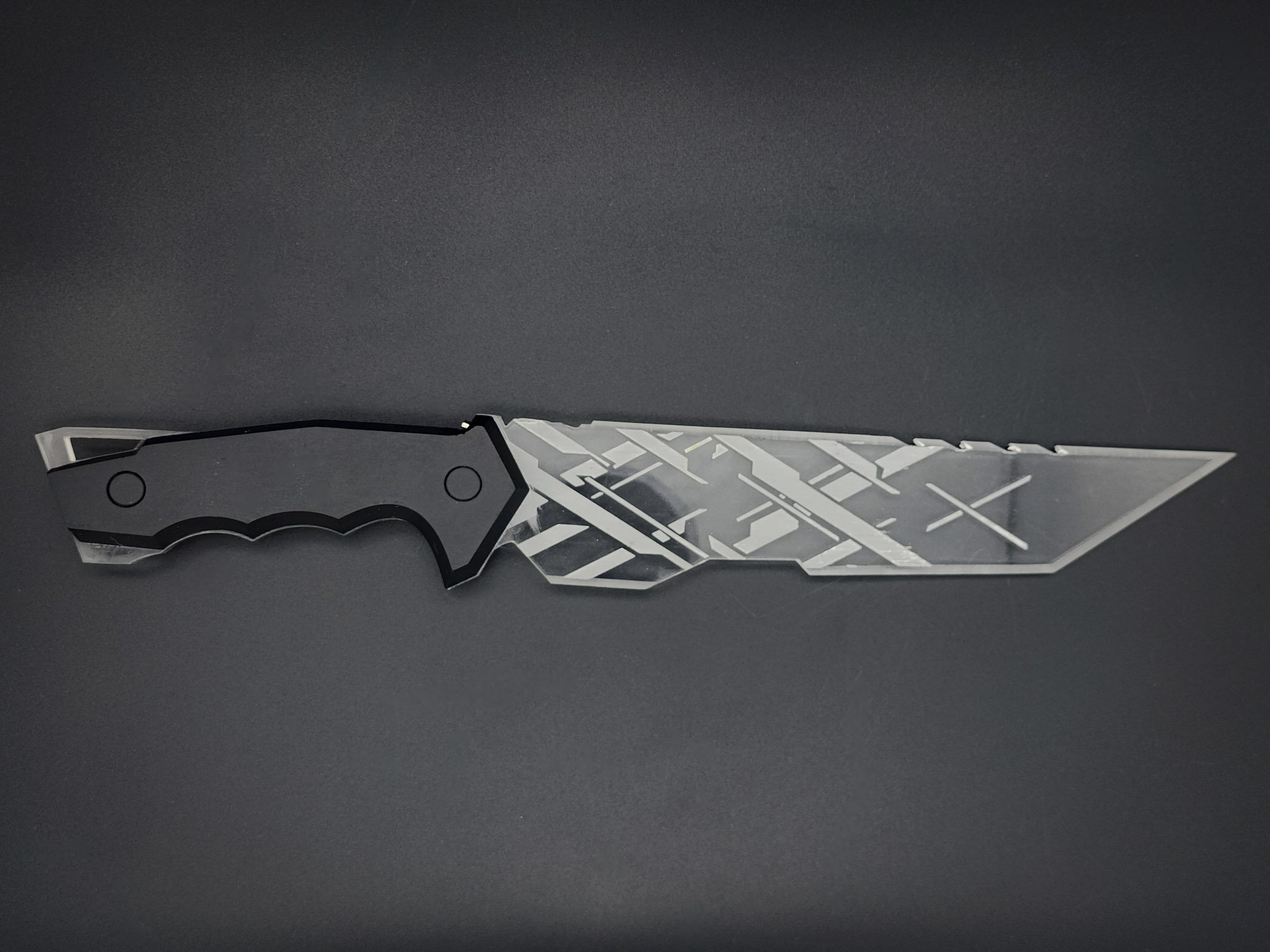 Custom Cyberpunk LED Knife - the Goliath, Color Changing Blade ...