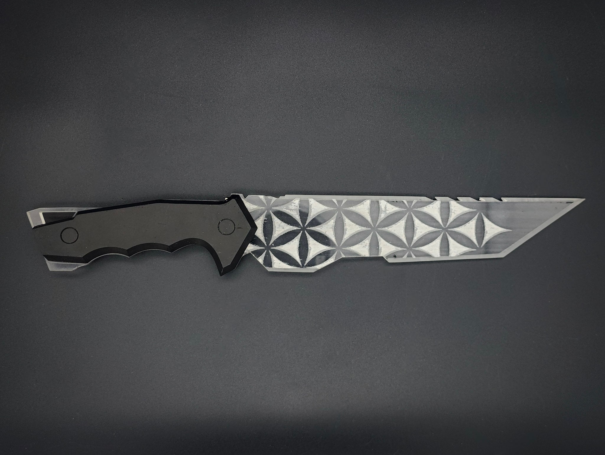 Custom Cyberpunk LED Knife - the Goliath, Color Changing Blade ...