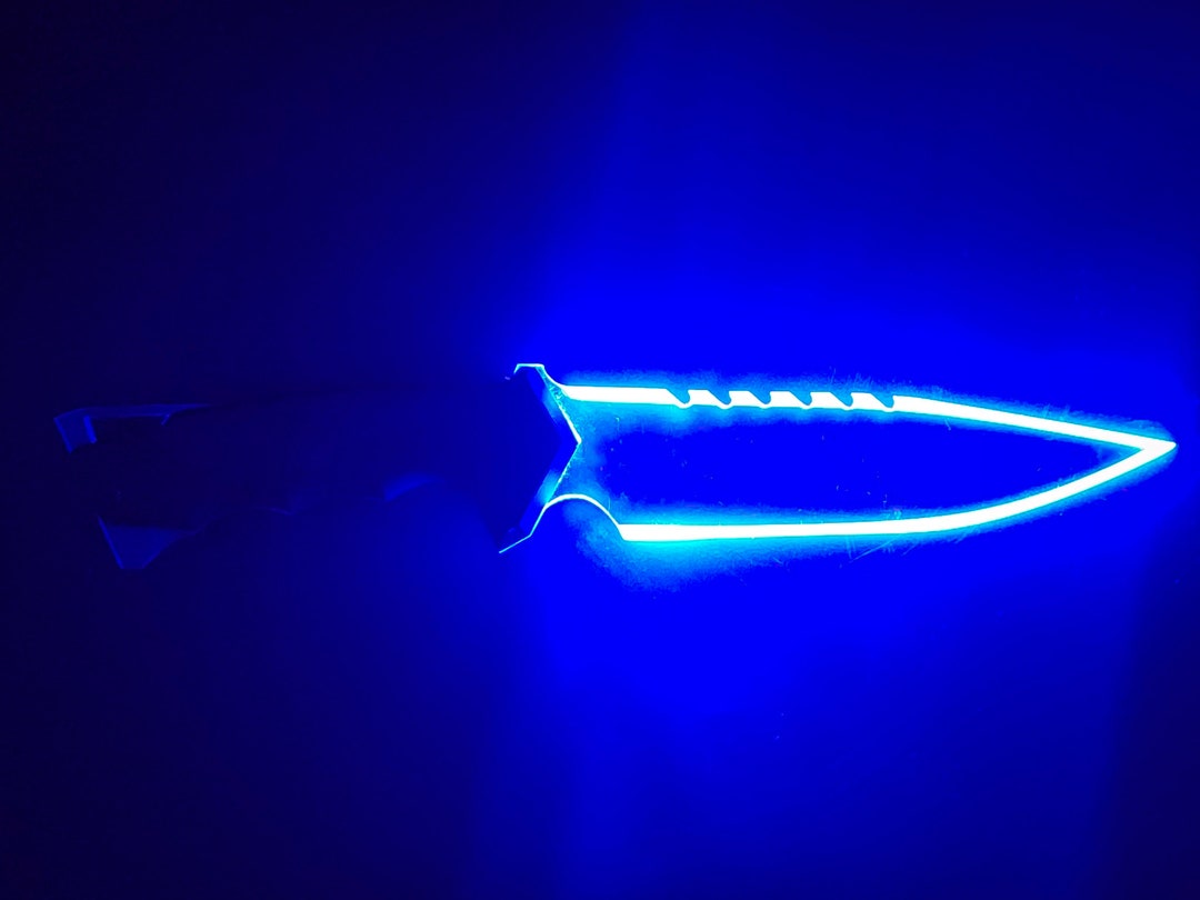CUSTOM - the Combat - NEO Knife - Cyberpunk Weapon - Cyberpunk Blade ...