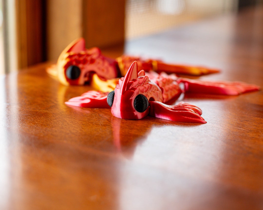3D Printed Water Flyer Articulated Desk Fidget & Stress Relief Toy ...