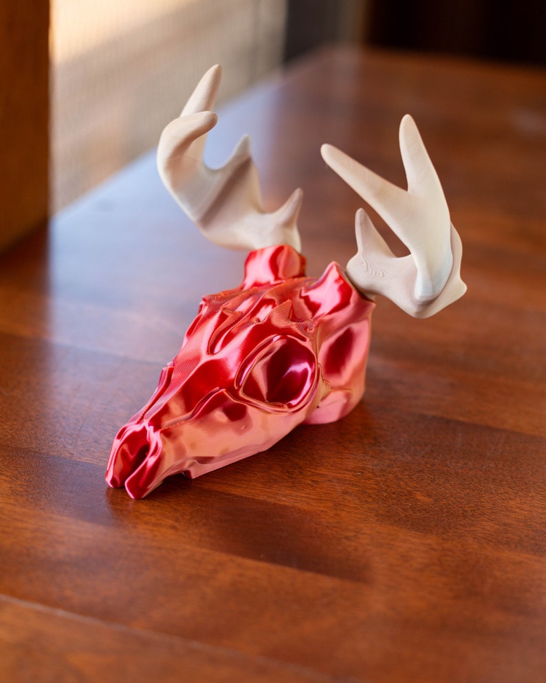 3D Printed Deer Skull Dice Tower Fantasy RPG Accessory & Unique Game ...
