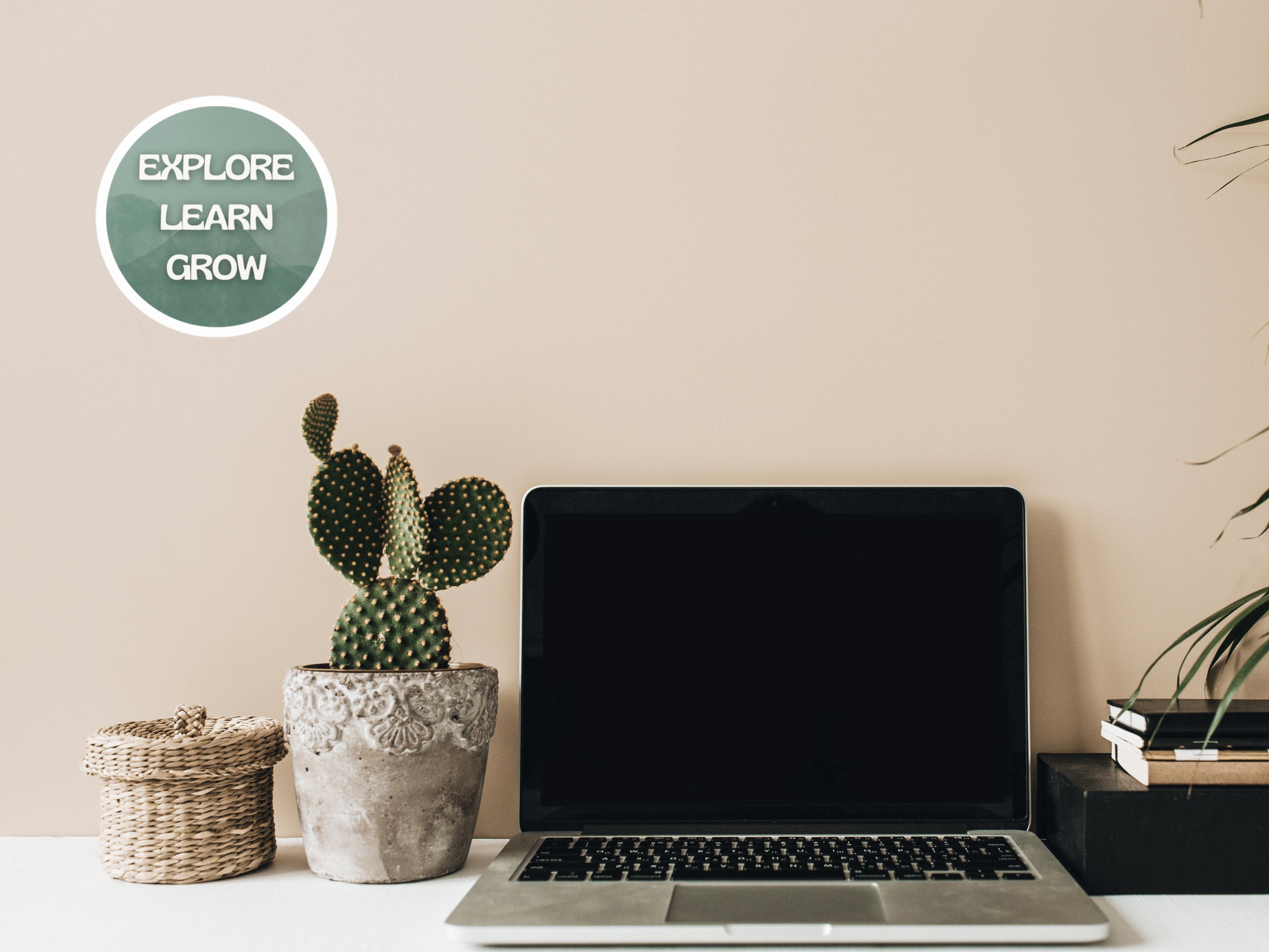 Explore, Learn, Grow. Motivational Sticker, Decal. Place in Your Home ...