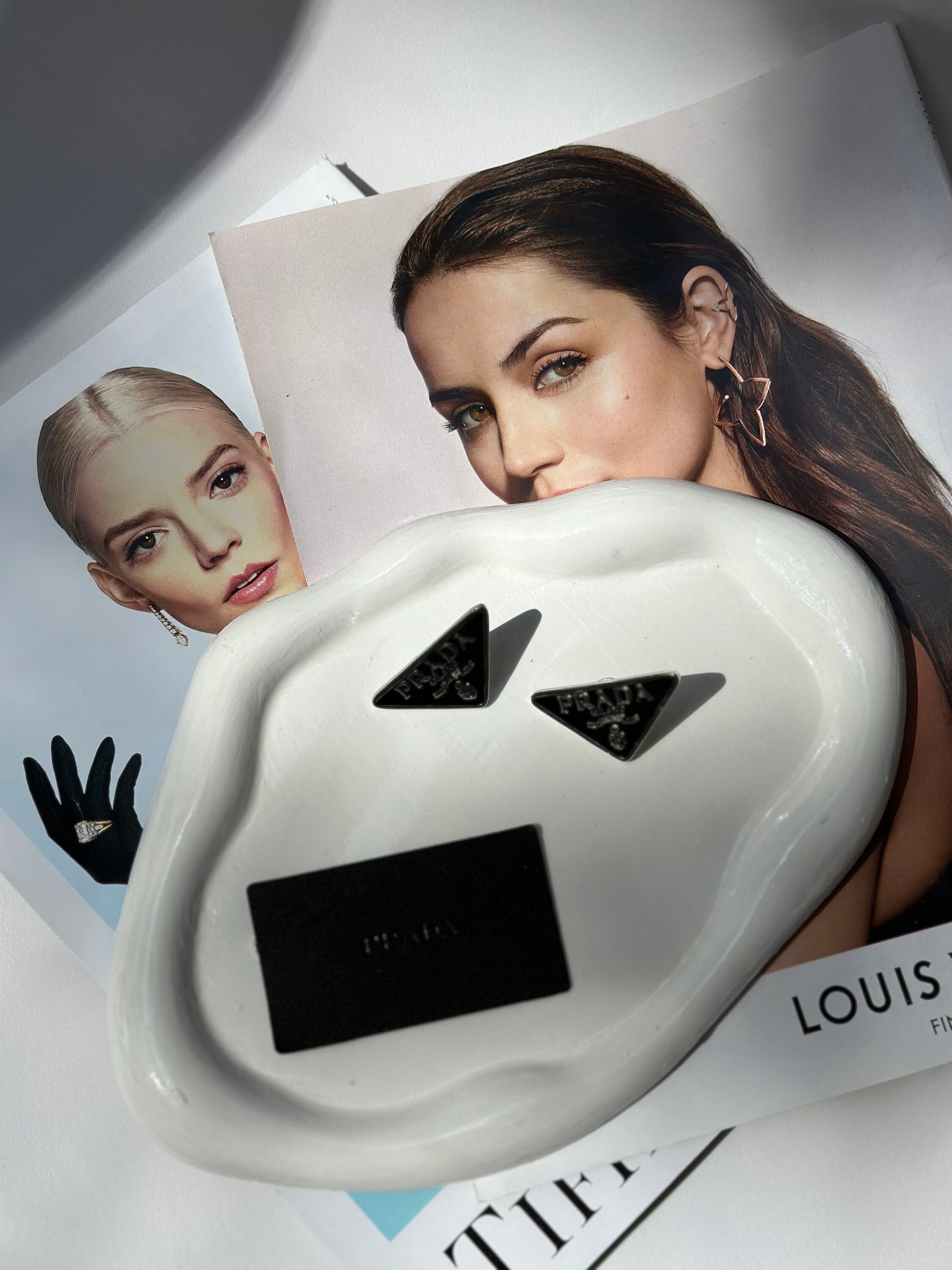 Concrete Tray Wavy Display Tray Coffee Table Tray Make up Tray Jewerly ...