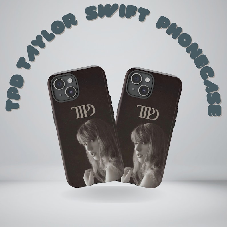 The Tortured Poets Department TTPD Taylor Swift Black Phone Case - Etsy ...