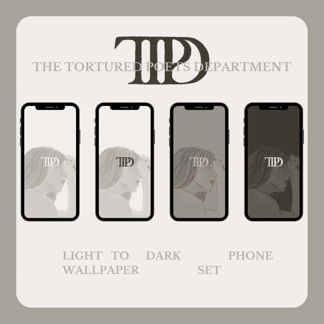 The Tortured Poets Department Aesthetic Phone Background Set - Etsy